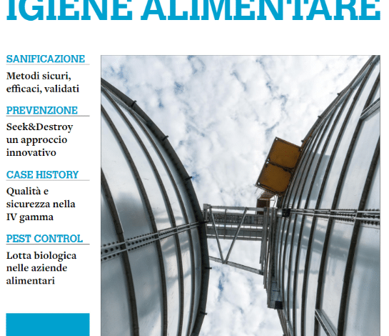 Igiene alimentare Gennaio/Febbraio 2024 – Dimensione Pulito